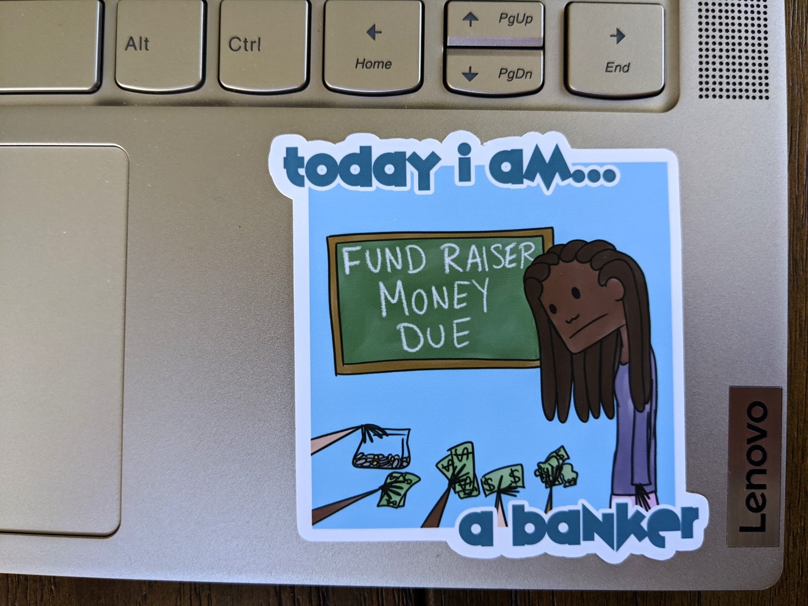 Today I Am a Banker Sticker or Magnet | Summers Off - Etsy