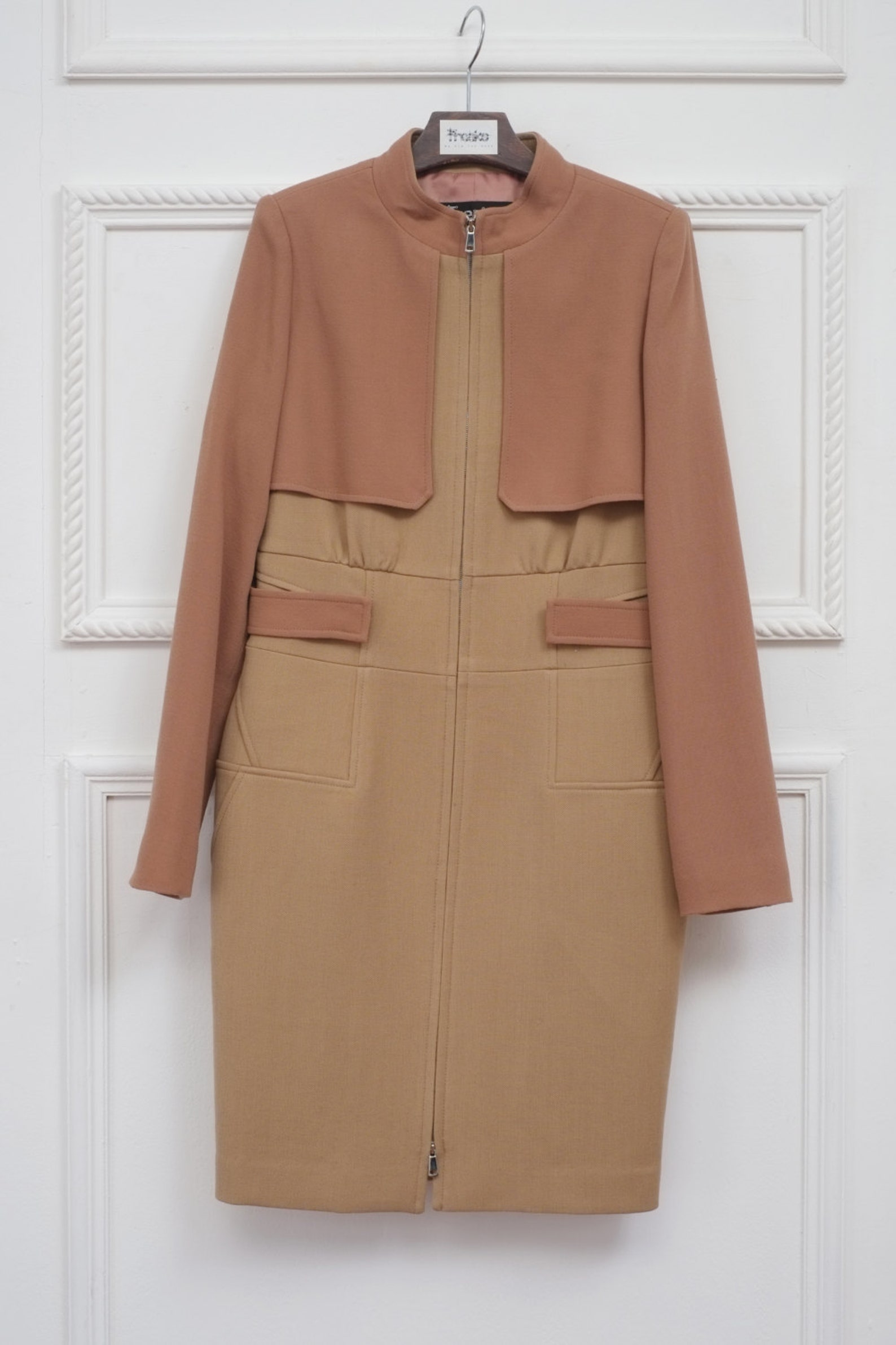 Tosca No2/7 Credottie Dress - Indian Tan BEIGE - Etsy