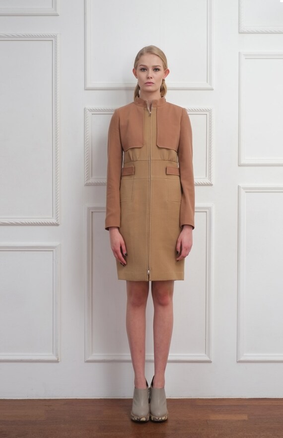 Tosca No2/7 Credottie Dress Indian Tan BEIGE | Etsy