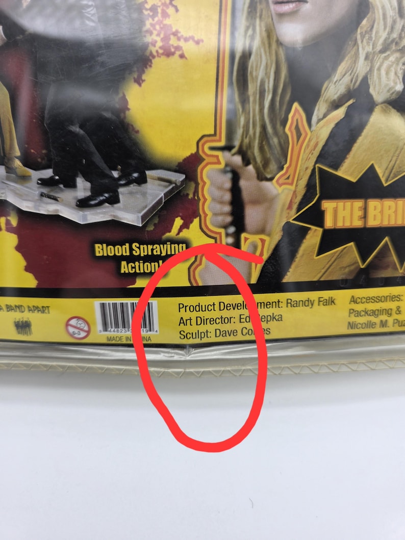 Kill Bill the Bride Action Figure in Unopened Package Rare - Etsy