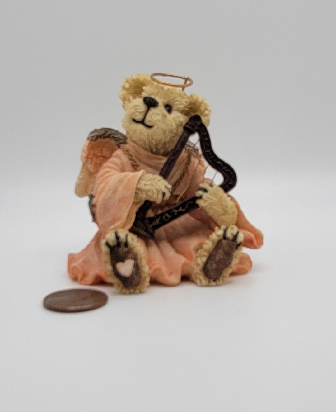 Angel Bear Figure. Muriel Angelmuse. Boyds Bears. Angel Bear Playing ...