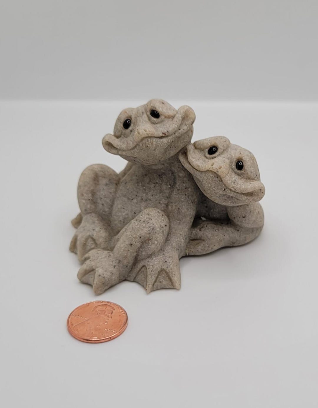 Quarry Critters Frog Couple Fric and Frac 2000 - Etsy
