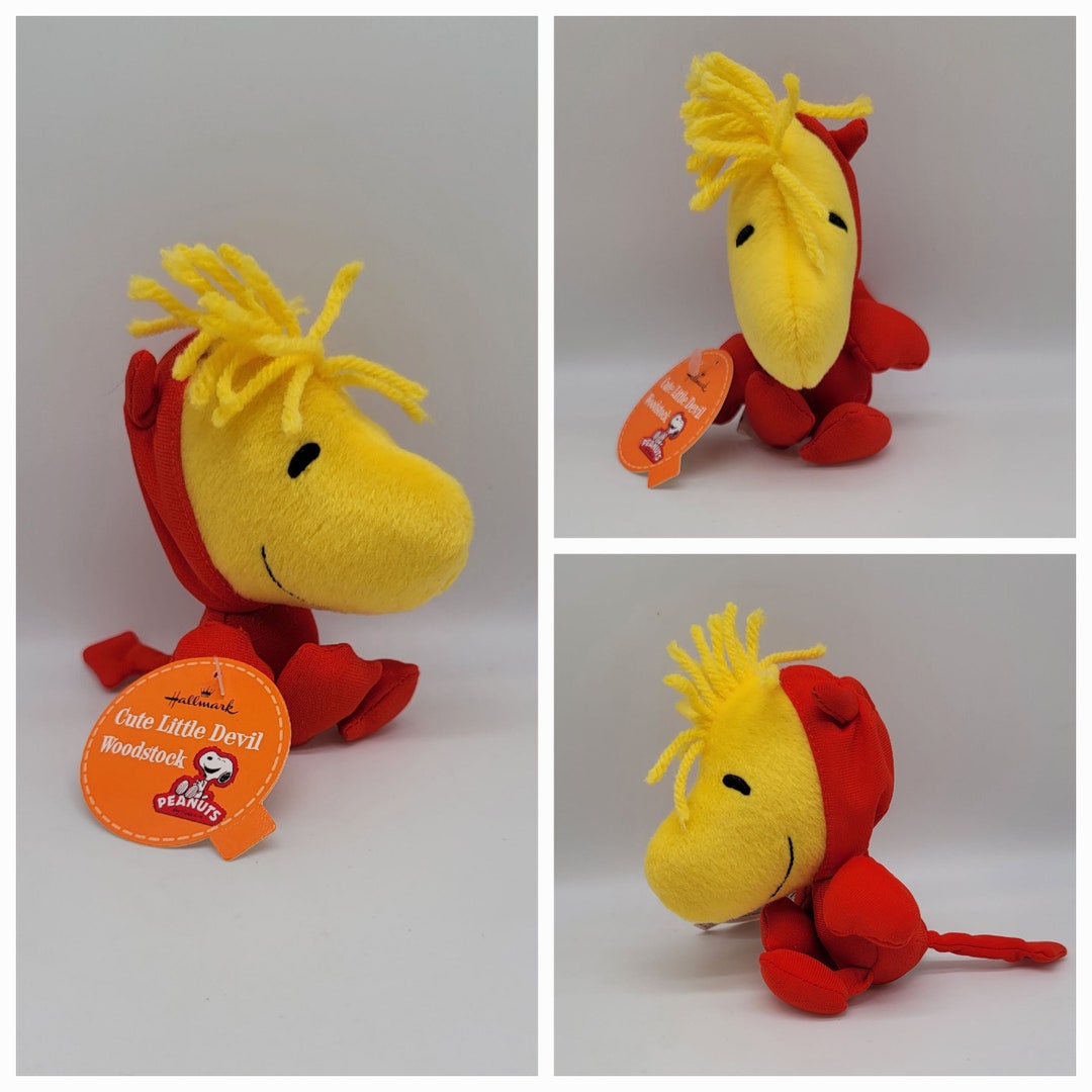 Snoopy's Woodstock Devil. Woodstock in Costume. Cute Little Devil ...