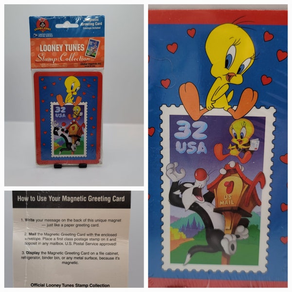 Magnetic Greeting Card - Etsy