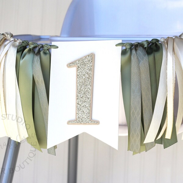 Sage Green Birthday Banner - Etsy