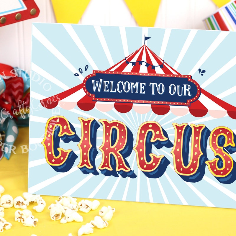 Circus Sign - Etsy
