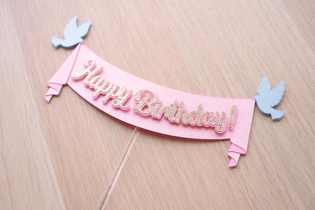 Sash With Birds SVG Paper Crafts: Cinderella Series - Etsy