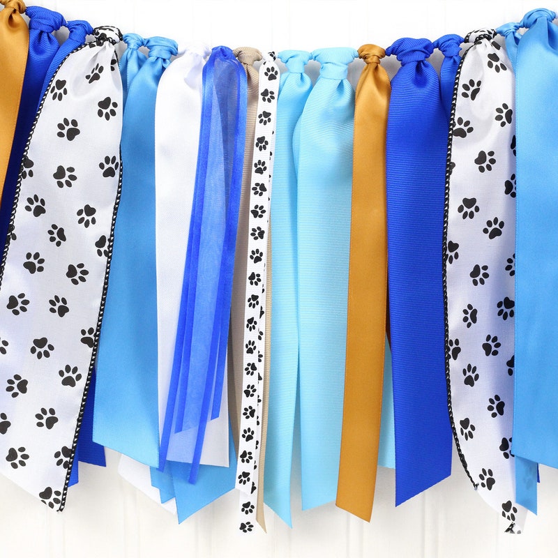 Paw Print Ribbon - Etsy