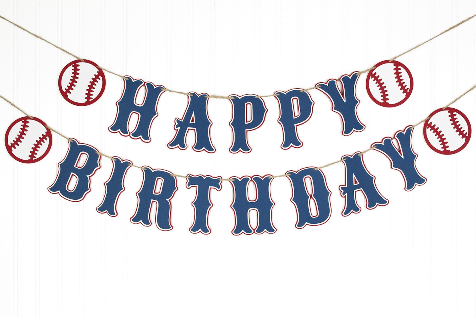 Personalized Baseball Birthday Banner | Baseball Party Decorations - Etsy