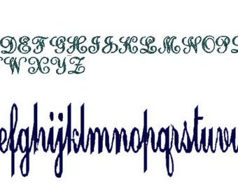 Sydney Embroidery Bx Font - Etsy