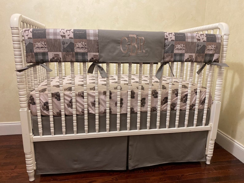 Baby Boy Farm Life Crib Bedding Tractor Baby Bedding Farm | Etsy