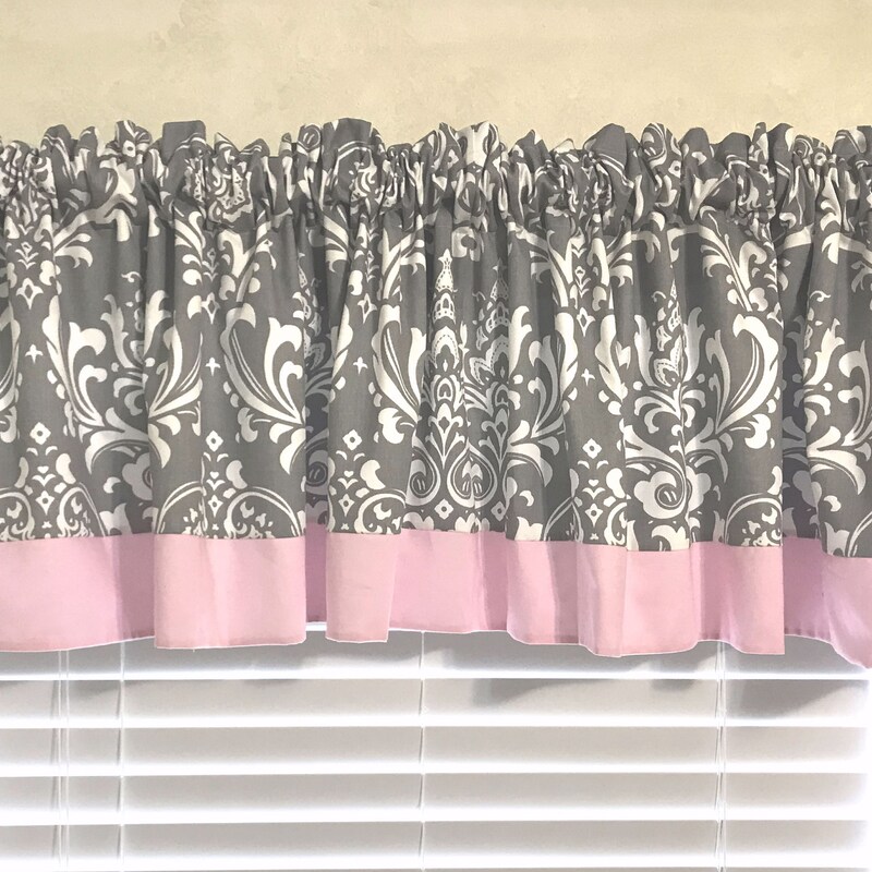 Grey Valance - Etsy