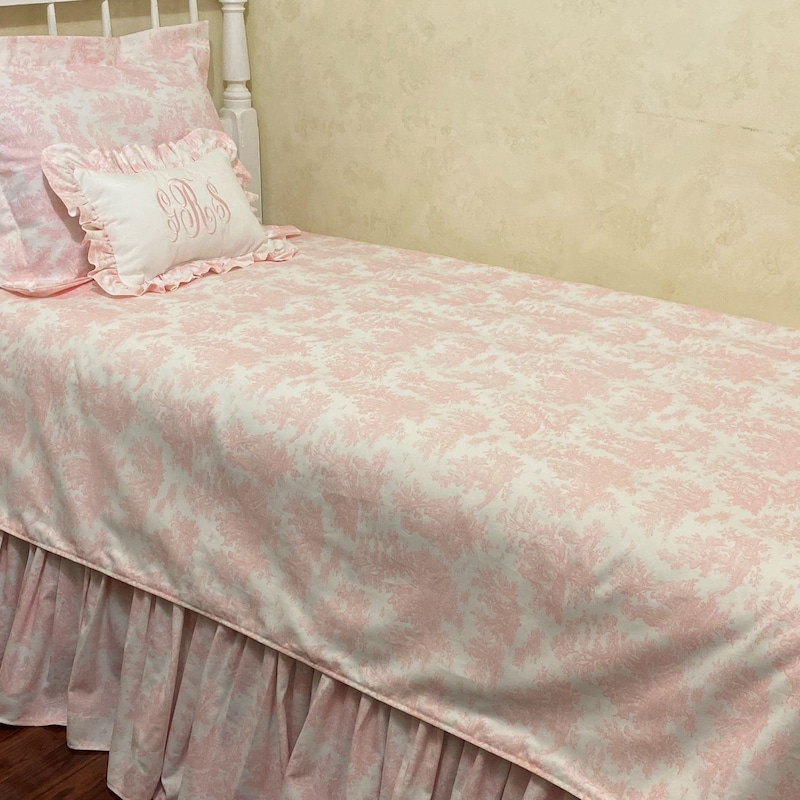 Toile Bedding - Etsy
