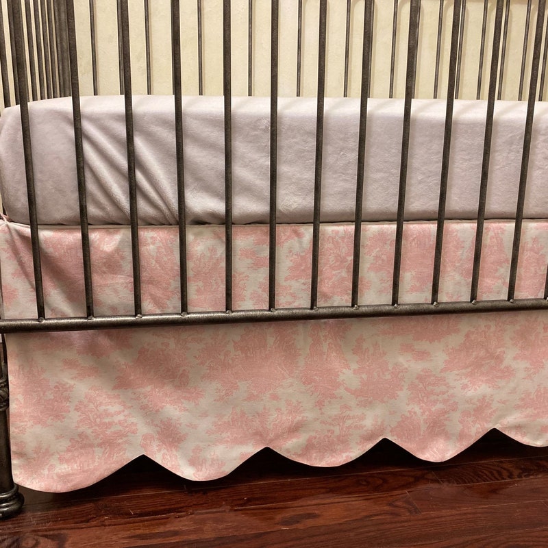 Scalloped Crib Skirt - Etsy