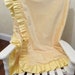 Baby Girl Light Yellow Crib Bedding, Tulle Crib Skirt, Minky Crib Sheet ...