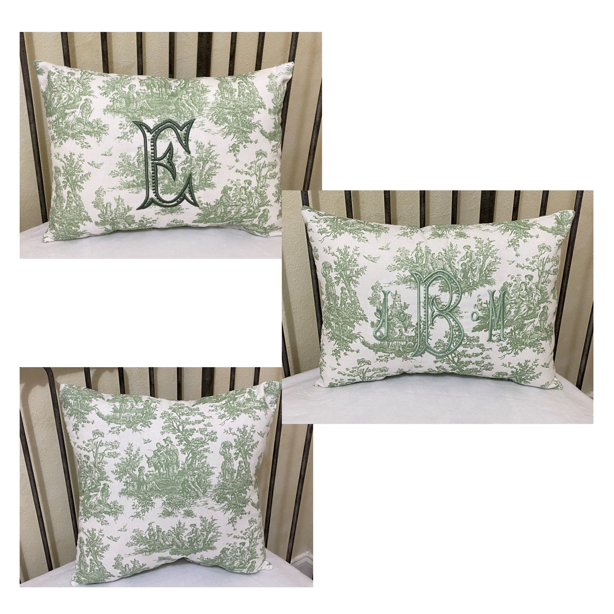 Green Toile Crib Bedding, Baby Boy, Baby Girl Crib Bedding, Neutral ...