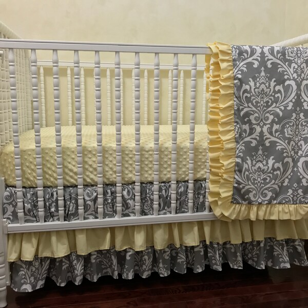 Yellow Baby Bedding - Etsy