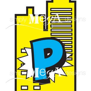 Superhero Banner With ALL Letters and Numbers — Printable Superhero ...