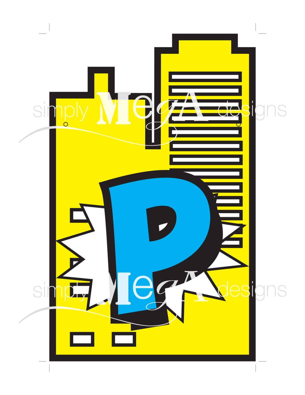 Superhero Banner With ALL Letters and Numbers — Printable Superhero ...