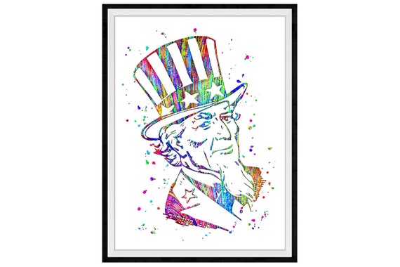 Uncle Sam Stencil