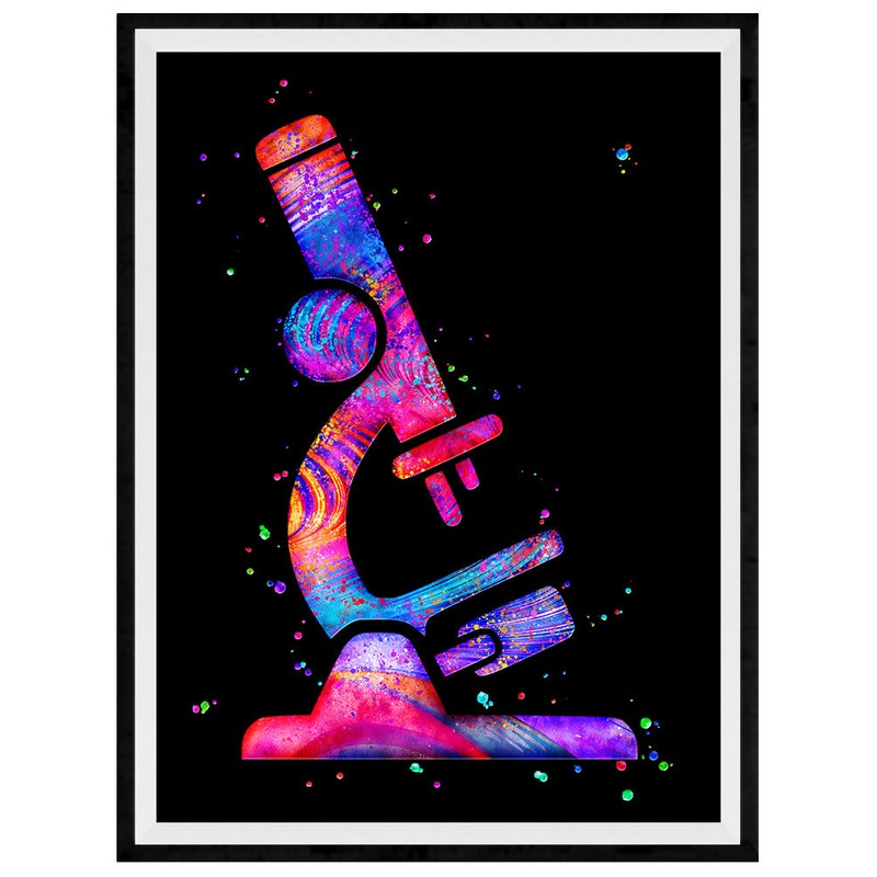 Microscope Art - Etsy