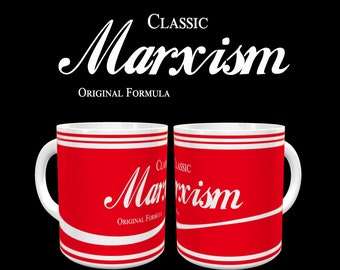 Leftist Floral Mug: Solidarity Forever Banner With Birds & Flourishing ...