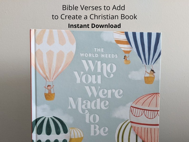 Bible Verses for "the World Needs Who You Were Made to Be" Joanna ...