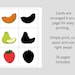 Fruit and Vegetable Matching Printable Preschool Memory Game - Etsy