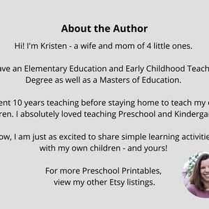 A Complete Preschool Curriculum Printable Preschool Lesson Plans ...