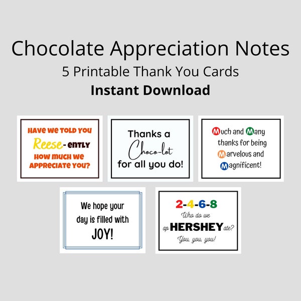 Printable Teacher Gift Tags Teacher Thank You Tags Teacher Appreciation ...