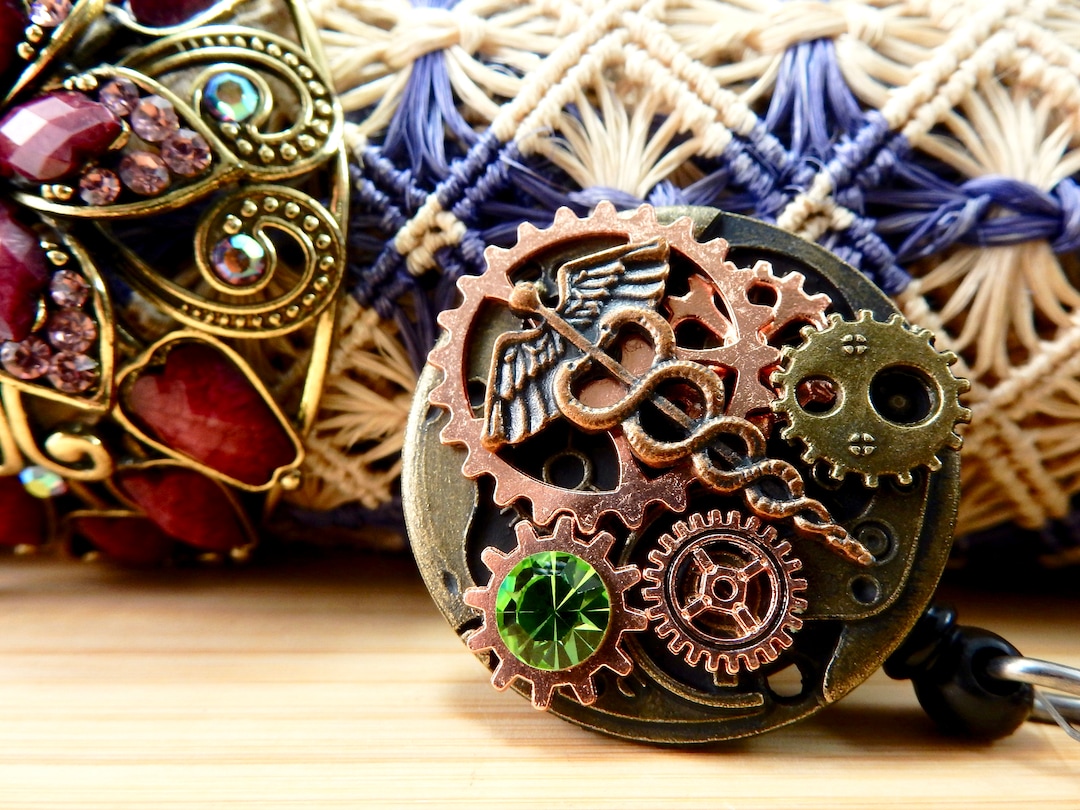 Unique Nurse Gift • Steampunk Caduceus Custom Gift • Personalized ...