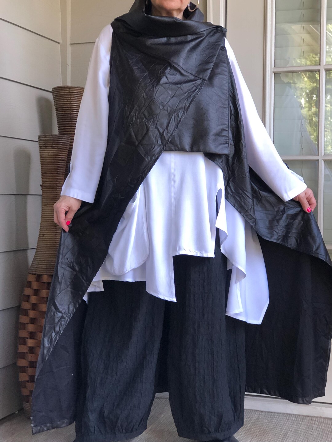 Lagenlook Bohemian Art to Wear Steampunk Punk Gothic Asymmetrical ...