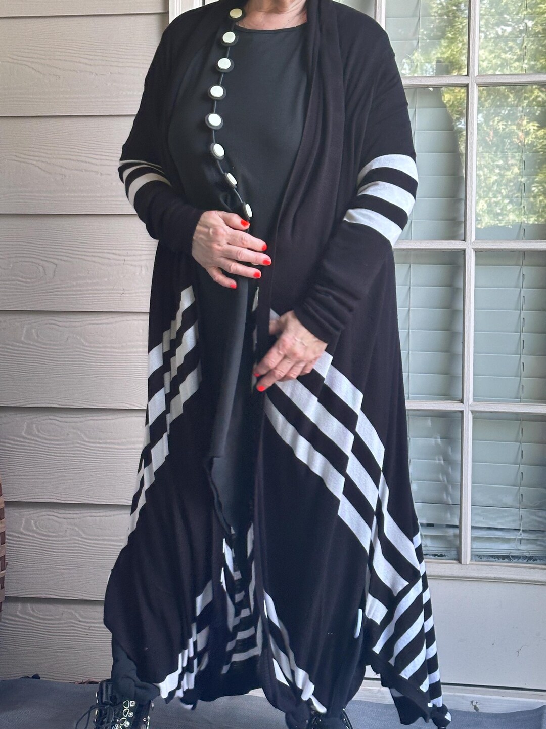 Lagenlook Art to Wear Bohemian Steampunk Gothic Upcycled Asymmetrical ...