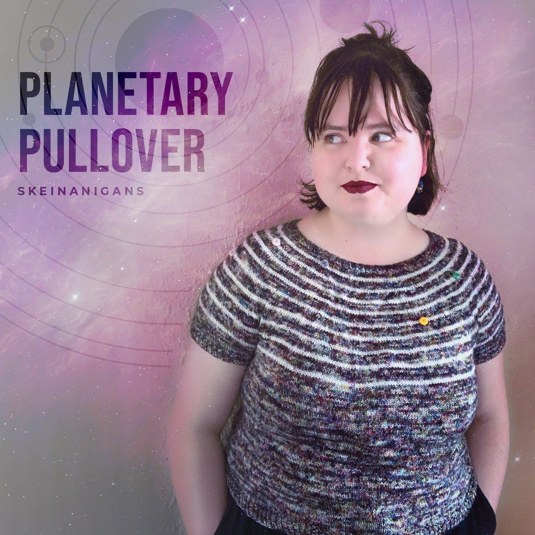 Planetary Pullover (knitting Pattern Download) - Etsy