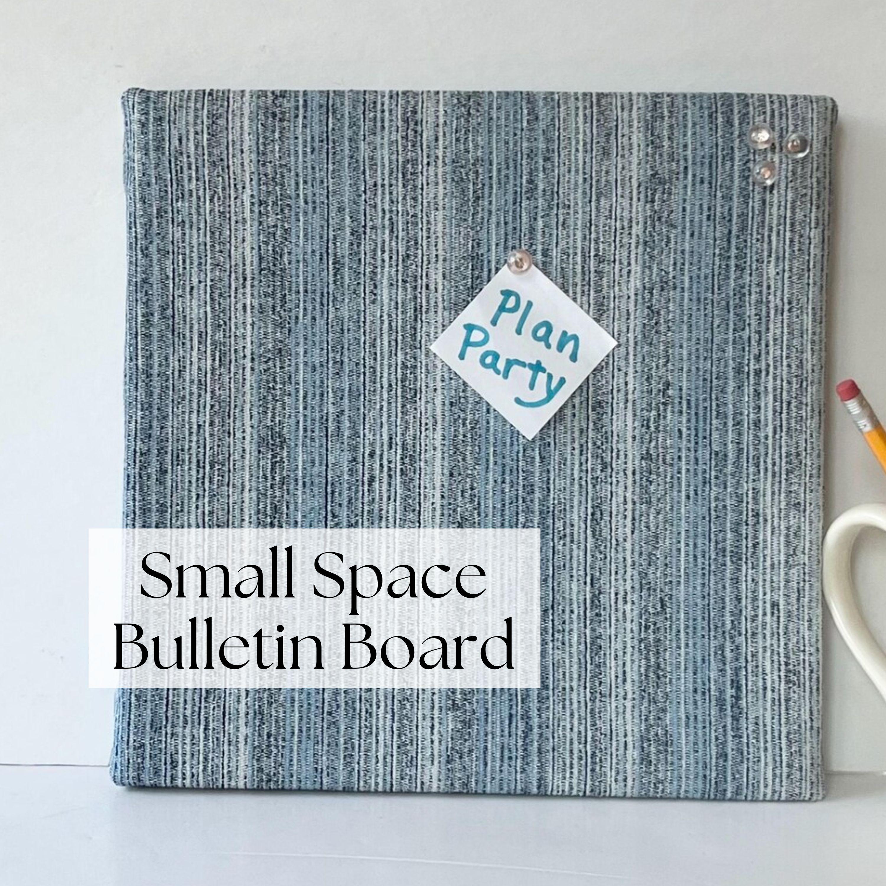 Wall Bulletin Board Small Space Memo Message Tiny Home Office Workspace ...
