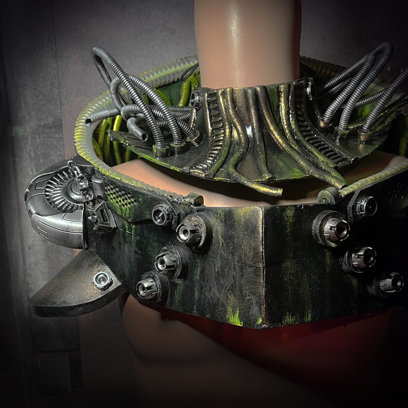 Slime Alien Space Armor Dance Costume Cyberpunk Retrofuturistic - Etsy