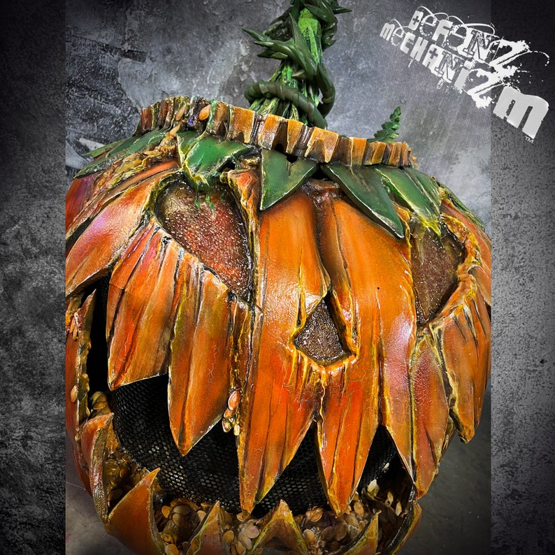 Pumpkinhead Wearable Mascot Head Scenic Prop Decoration Scarecrow - Etsy