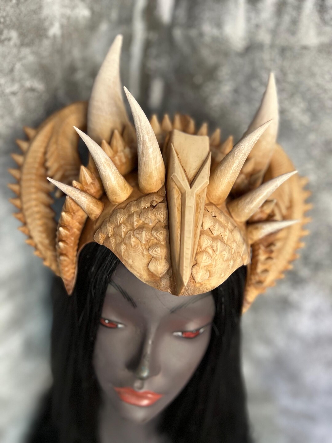 Bone Dino Crown - Etsy