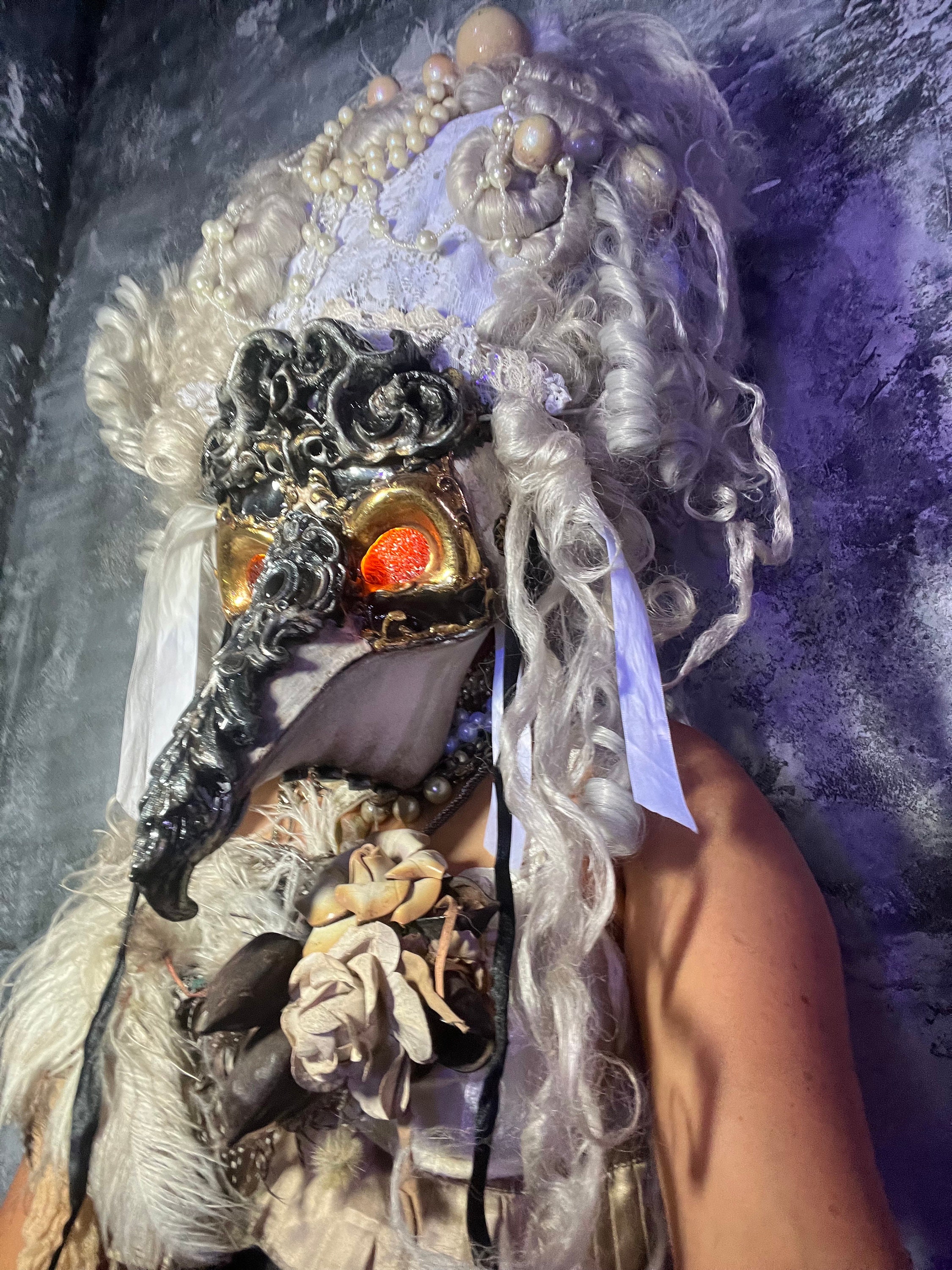 Plague Doctor Masquerade Mask - Etsy