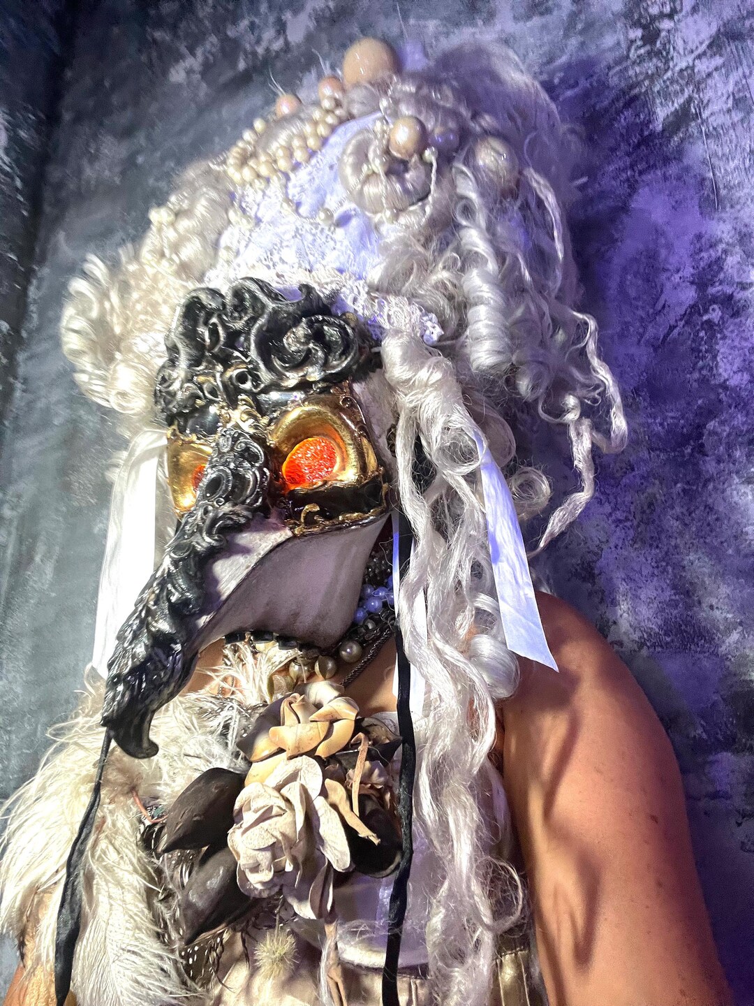 Plague Doctor Masquerade Mask - Etsy