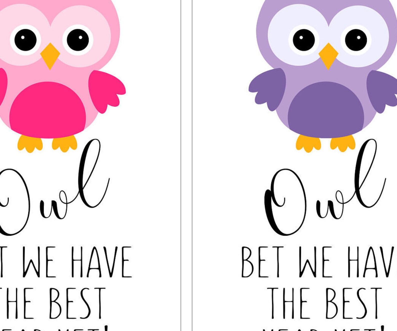 Owl Bet We Have the Best Year Yet Welcome Back to School - Etsy