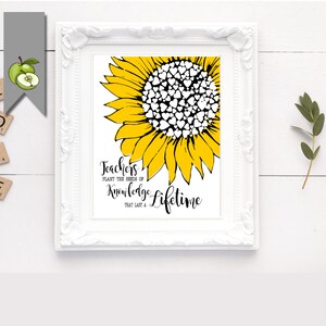 Teacher Appreciation, Gift Teachers, Plant the Seeds of Knowledge That ...