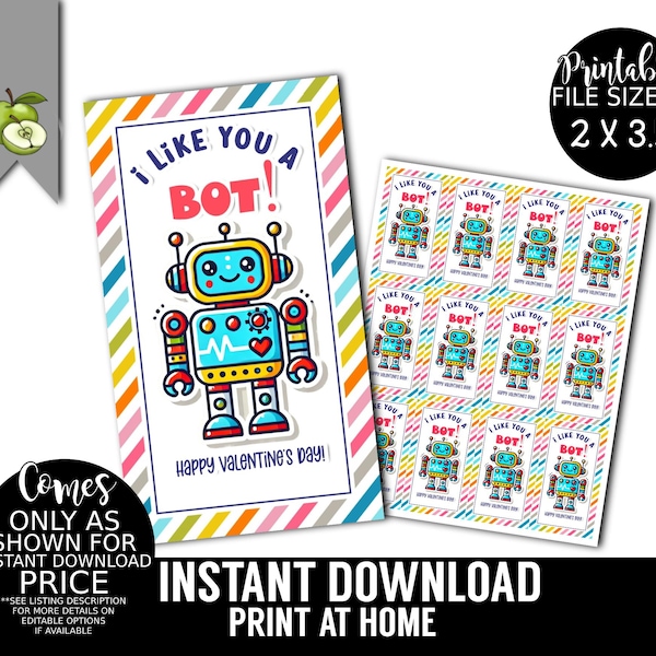 Robot Valentine - Etsy