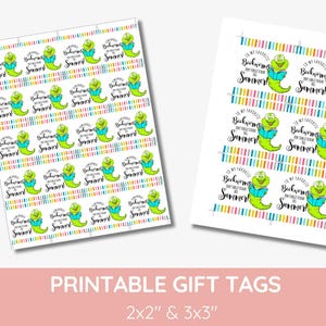 Bookworm Gift Tag, Party Bookworm, Printable Tag, to My Favourite ...