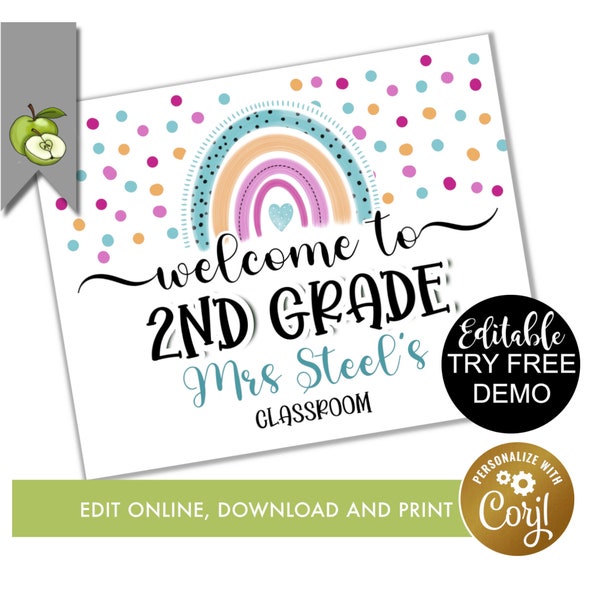 Classroom Welcome - Etsy