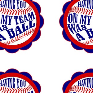 Sport Gift Tags, Baseball Gift Tag, Tee Ball, Softball, Baseball, End ...
