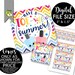 Have a Toe-riffic Summer, Nail Polish Printable Gift Tags, Teacher ...