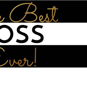 You're an Awesome Person and the Best Boss Ever Printable - Etsy