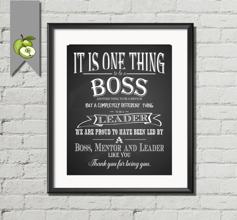Boss Appreciation Gift From Employees Boss Week Boss - Etsy UK