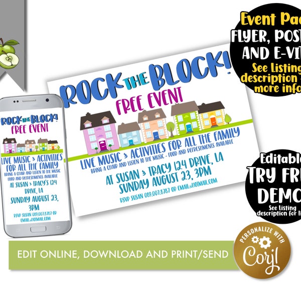 Neighbor Open House Invitation - Etsy